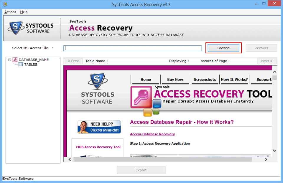 MS Access File Repair Tool – Repair & Recover Corrupt Access MDB ... MS Access File Repair Tool – Repair & Recover Corrupt Access MDB ...